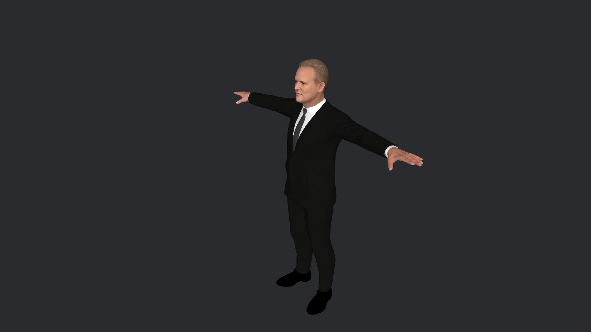 Scott Morrison Hyper Realistic Full Body Fully Rigged 3D Character 3D Model - TurboSquid 2144413