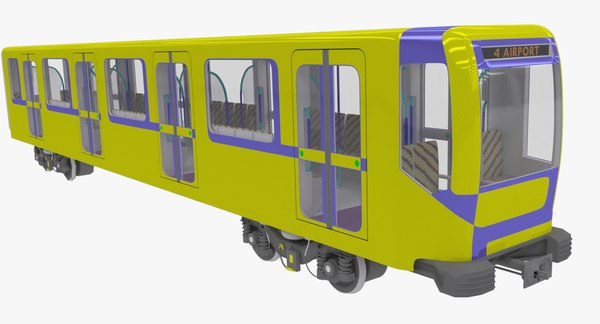 modelo 3d Metro - TurboSquid 1152787