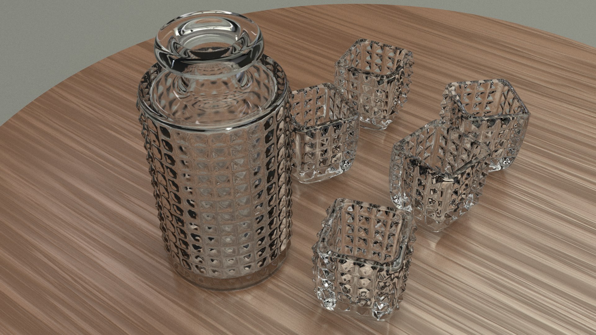 3D Whiskey Glasses Model - TurboSquid 1761924