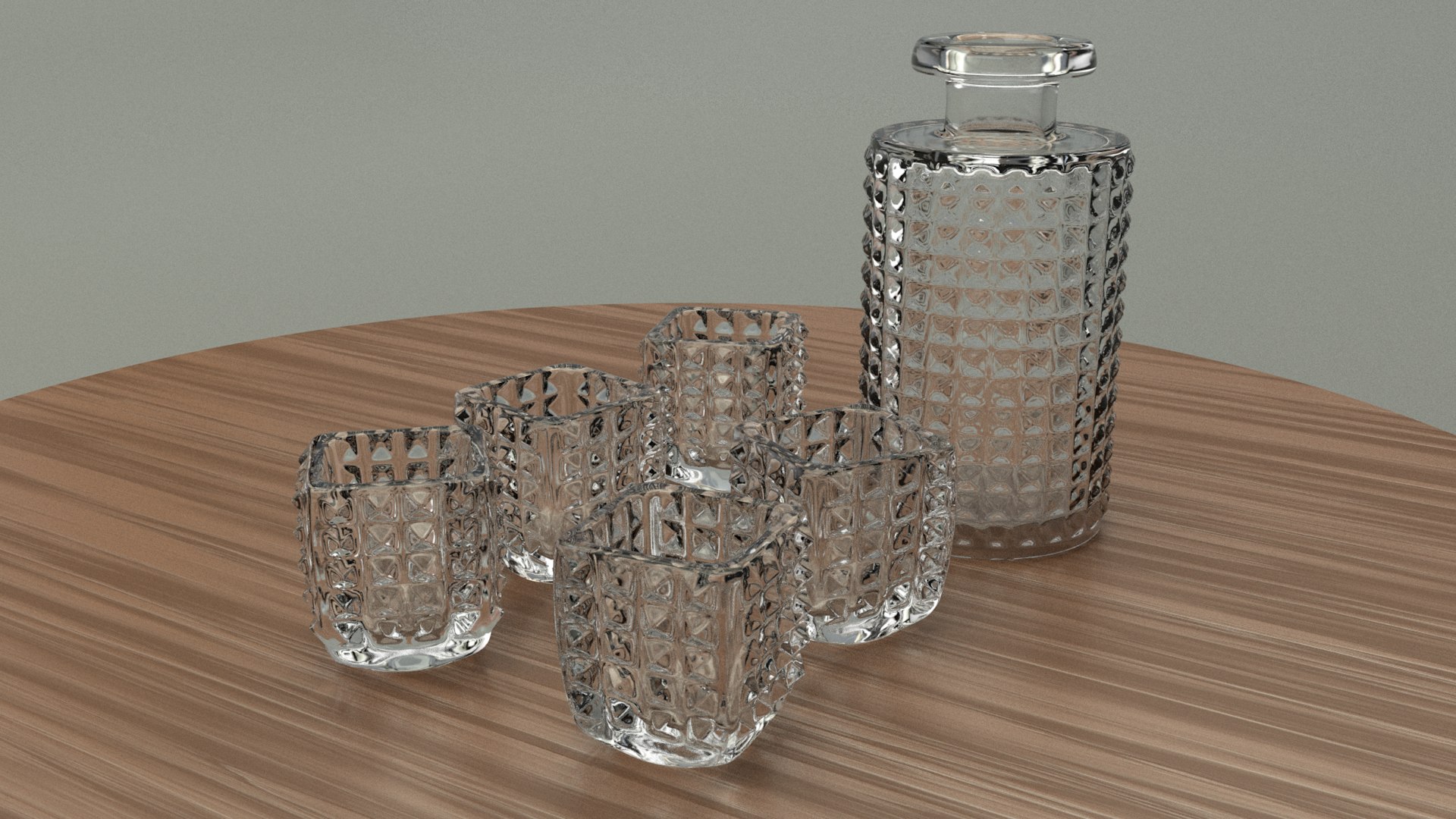 3D Whiskey Glasses Model - TurboSquid 1761924
