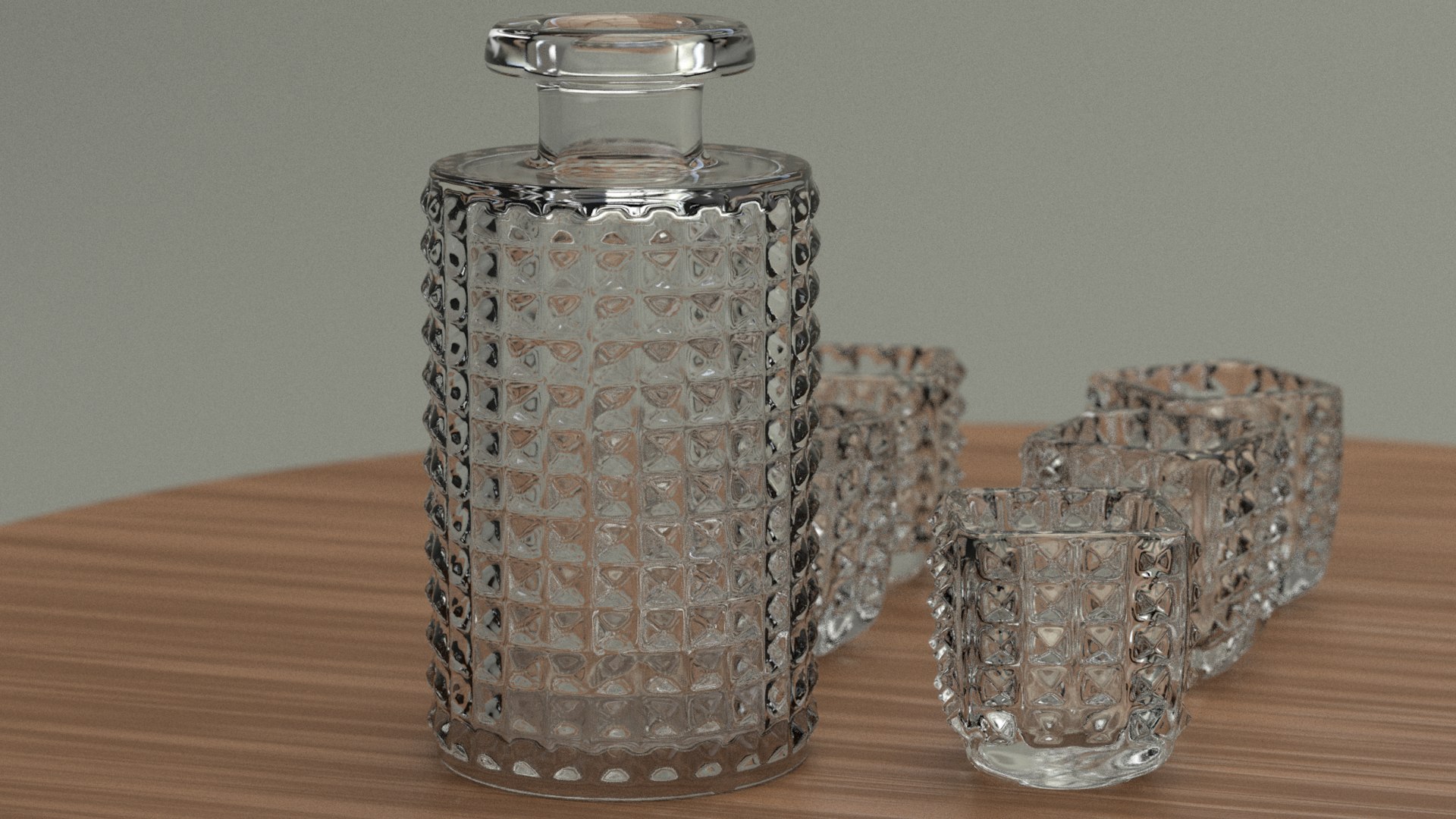 3D Whiskey Glasses Model - TurboSquid 1761924