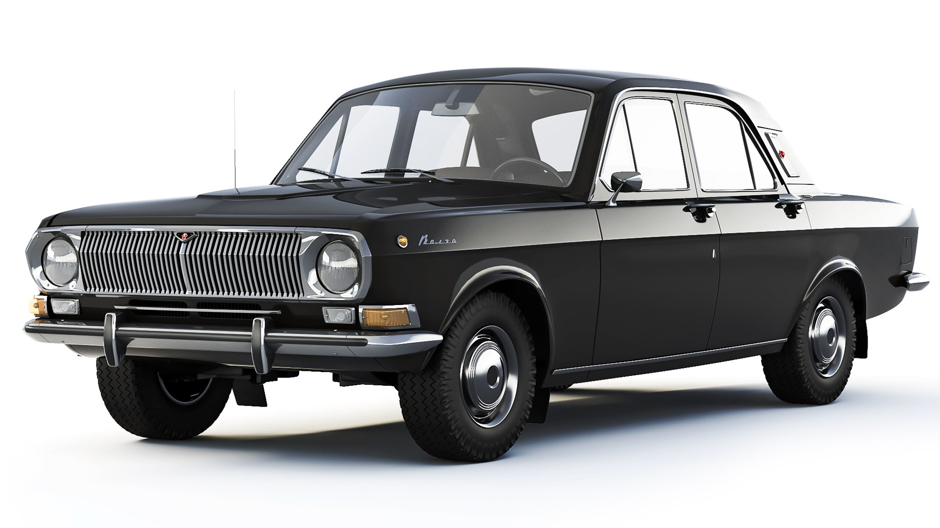 GAZ-24 Volga 1968 Model - TurboSquid 2126371