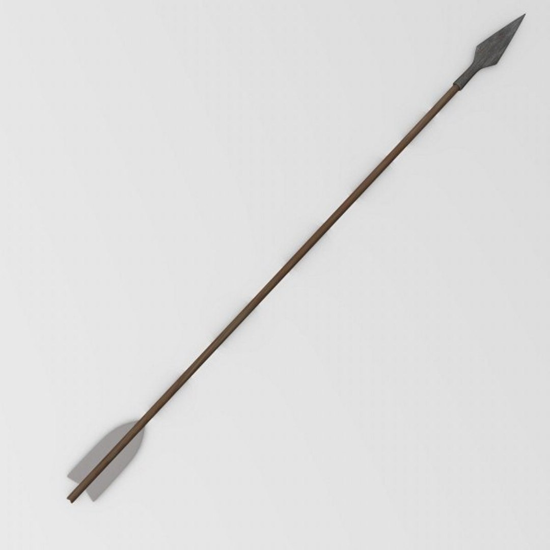 Bow Arrow 3d Model