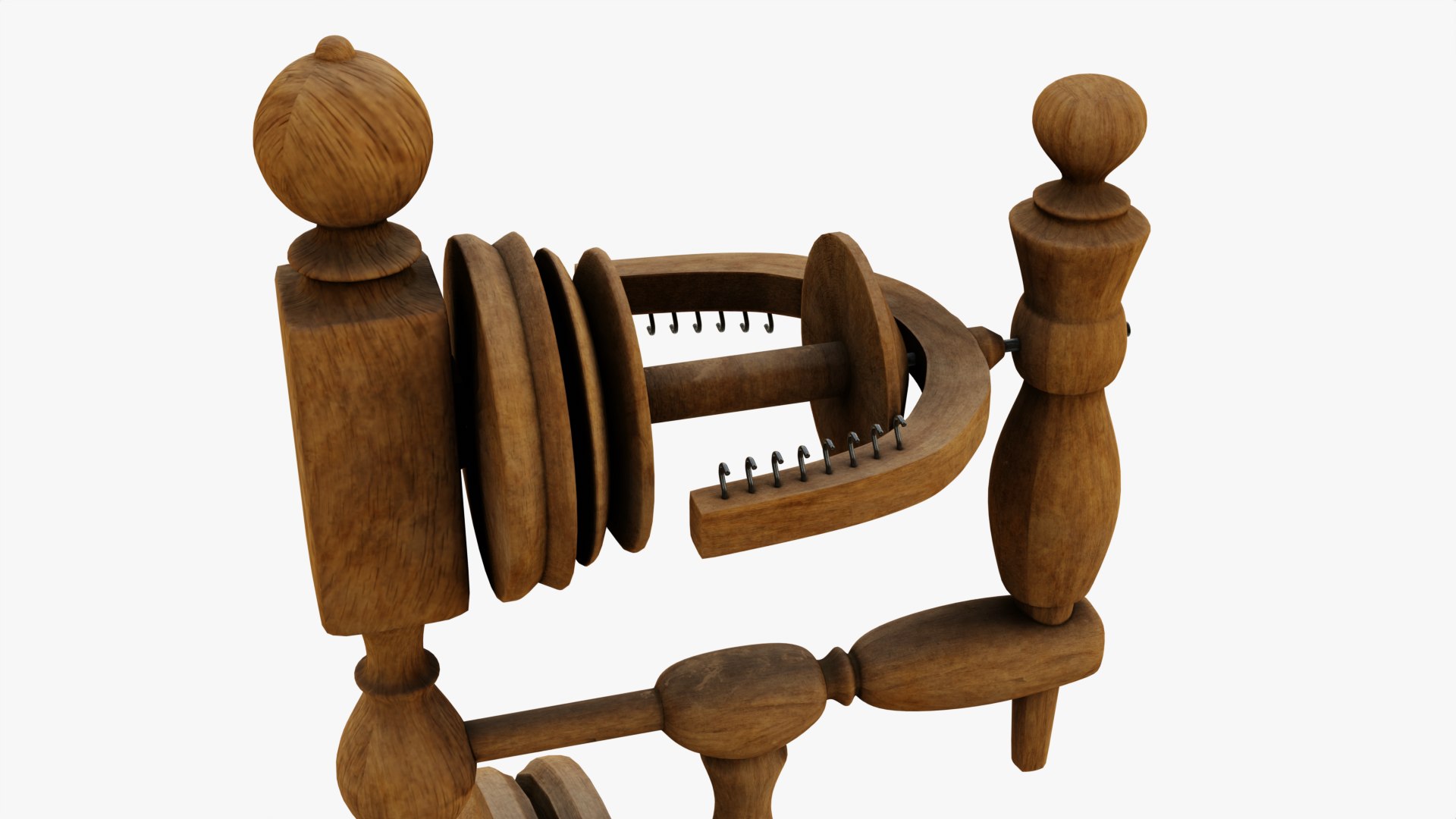Spinning Wheel model - TurboSquid 2055505