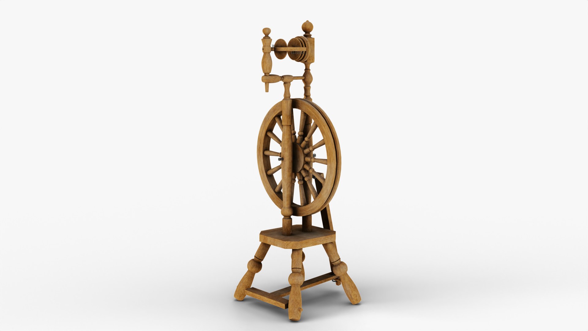 Spinning Wheel model - TurboSquid 2055505