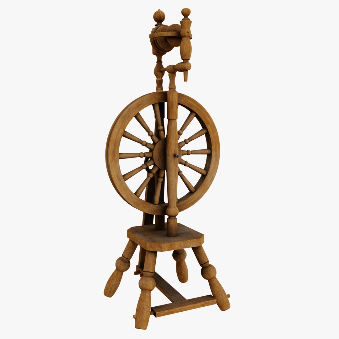 Spinning Wheel model - TurboSquid 2055505
