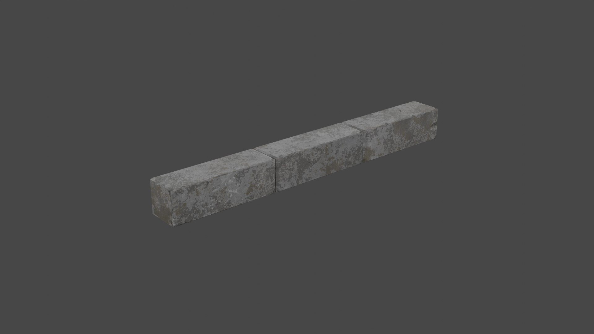 Free 3D Game Ready Curb Model - TurboSquid 2047081