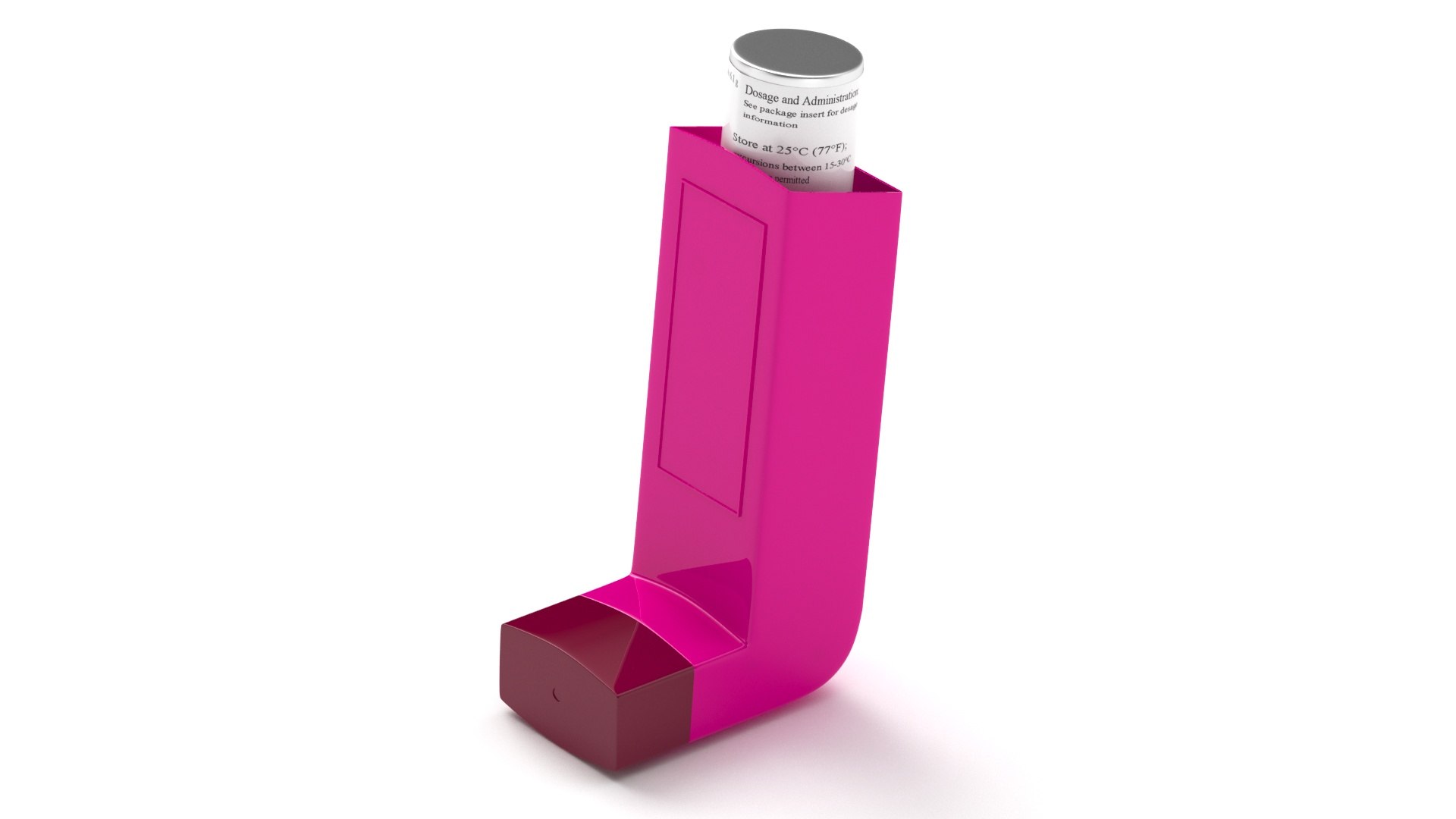 Asthma Inhaler 03 Model - TurboSquid 2223917