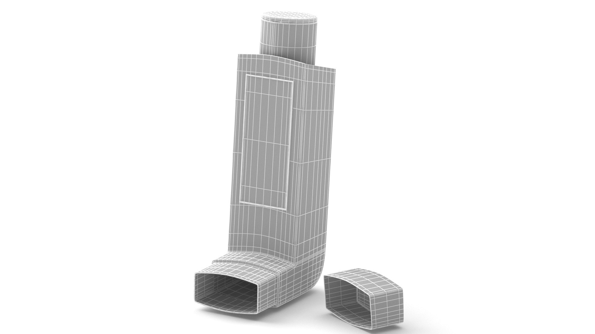 Asthma Inhaler 03 Model - TurboSquid 2223917
