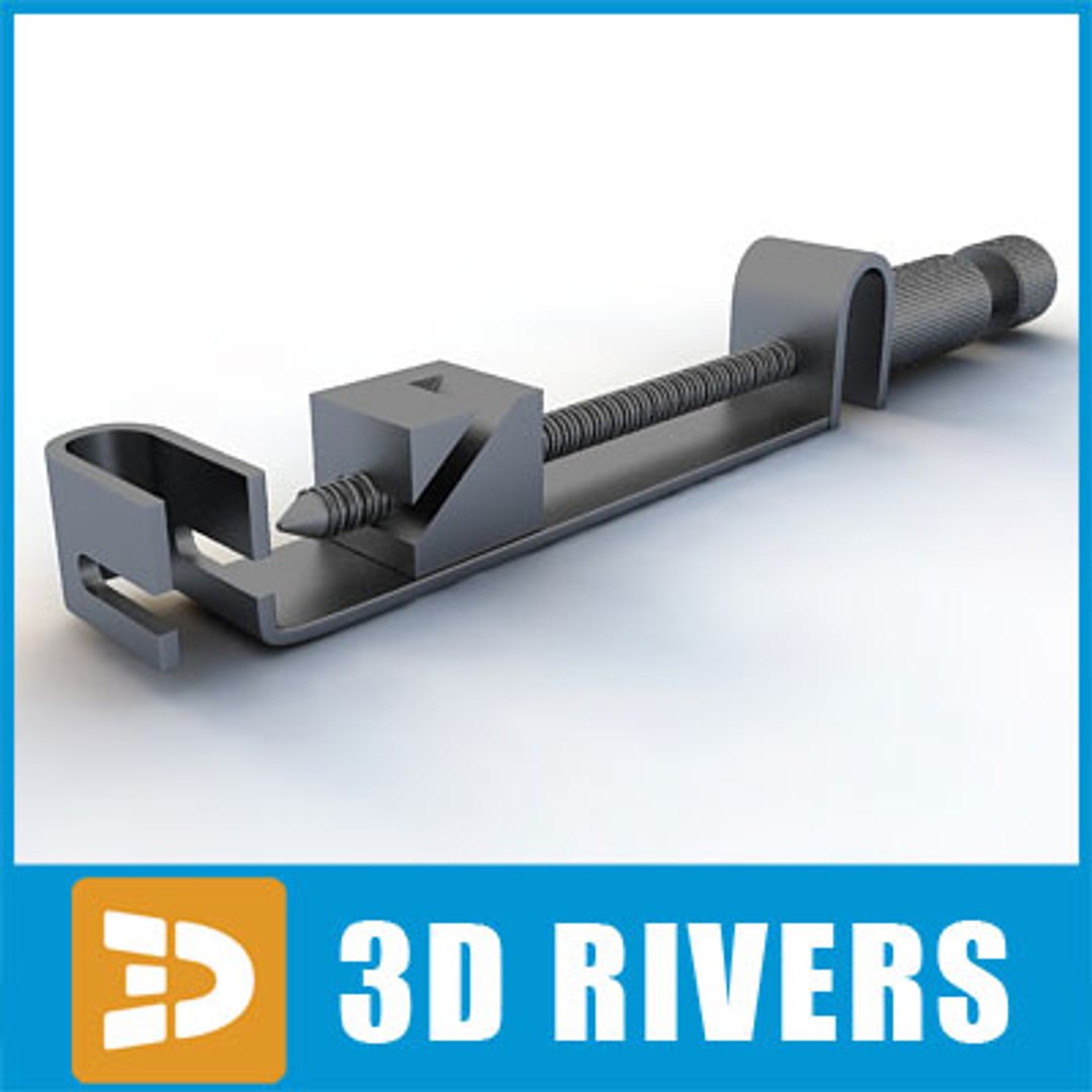 3d model angled matrix retainer