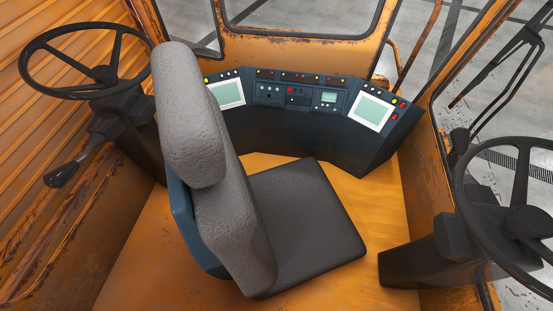 KAMAG Slag Transporter Used Rigged 3D Model - TurboSquid 2180617