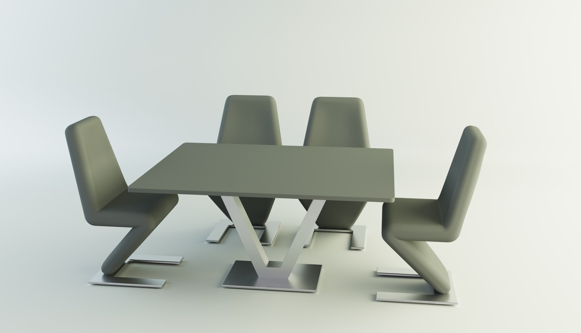 3D model dinner table02 - TurboSquid 2177653