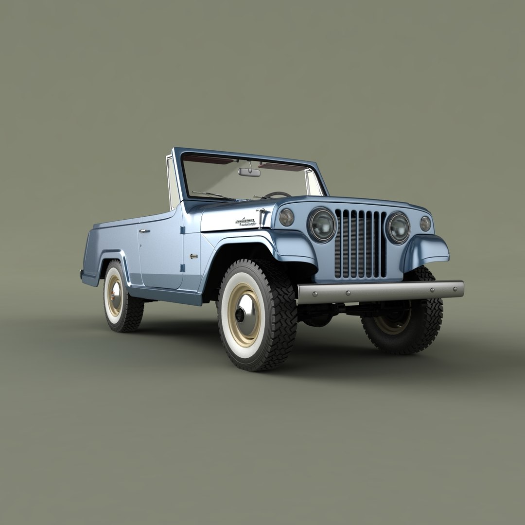 Jeepster Commando C101 Model - TurboSquid 2123482