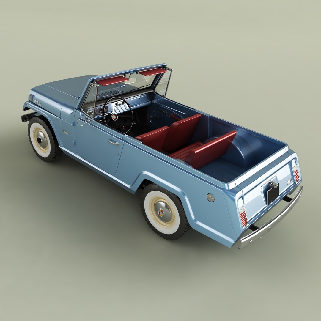 Jeepster Commando C101 Model - TurboSquid 2123482