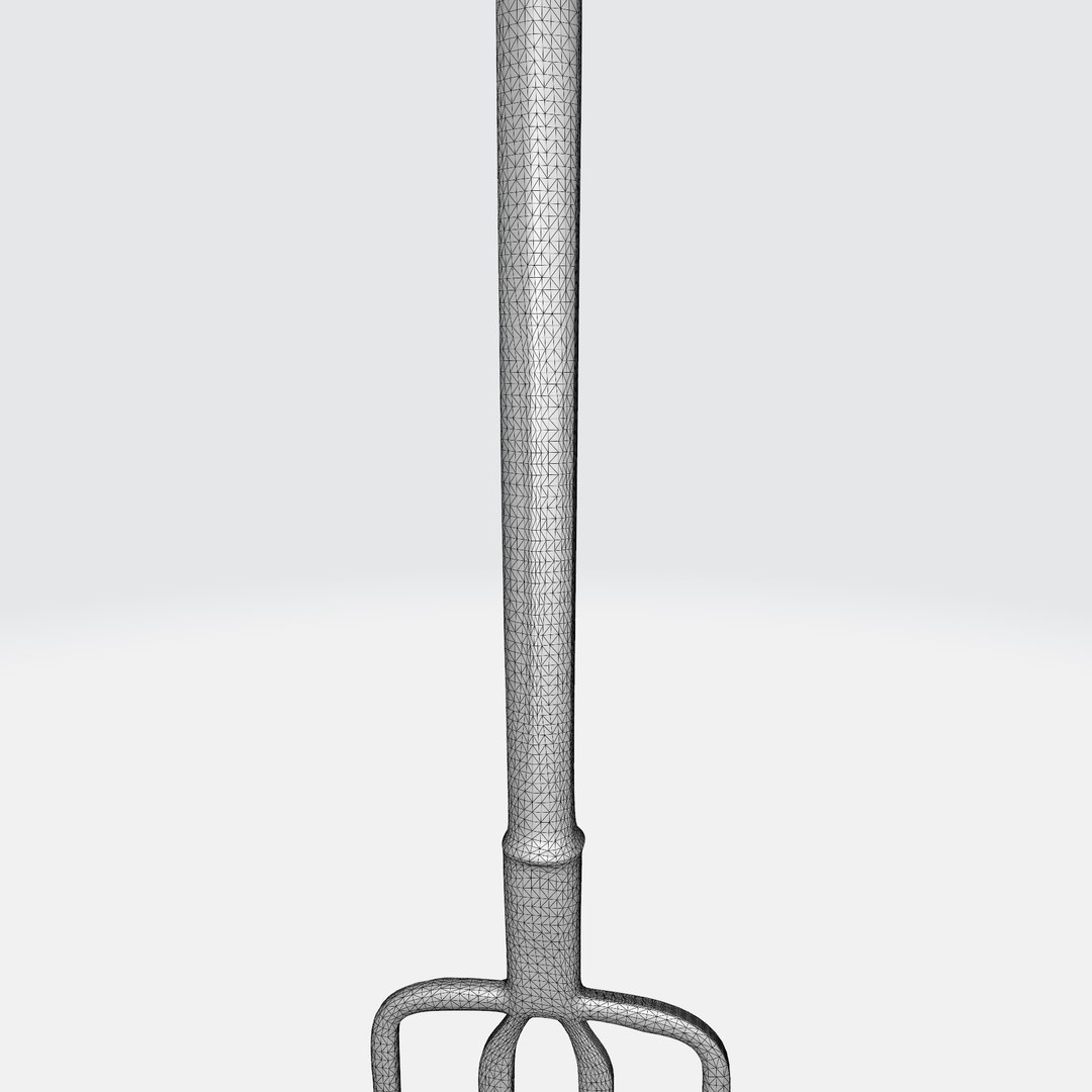 3D Traditional Pitchfork Model - TurboSquid 2269553