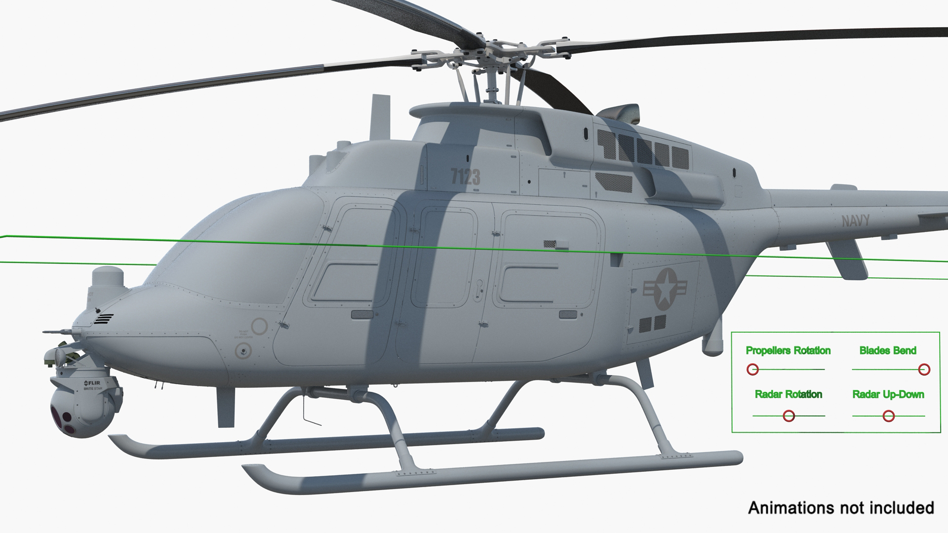 Northrop Grumman Mq-8c Scout Model - TurboSquid 1536517
