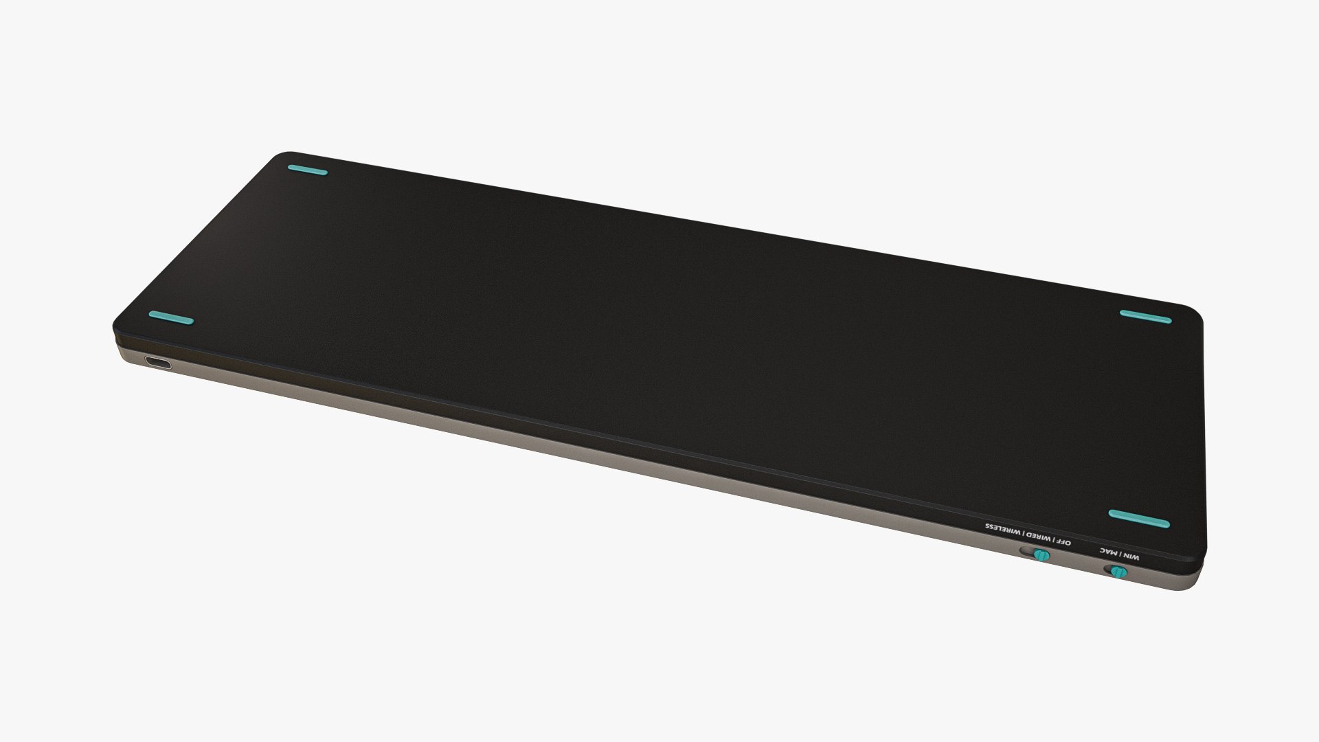 1800 Compact Keyboard Grey 3D model - TurboSquid 2074424