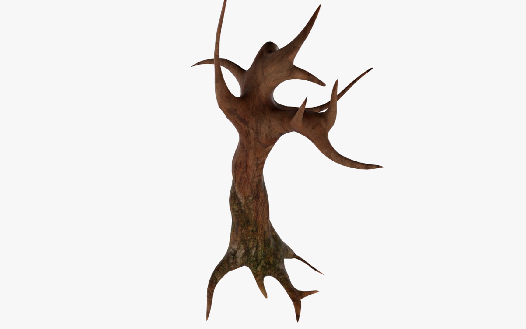 3d Dry Tree Model