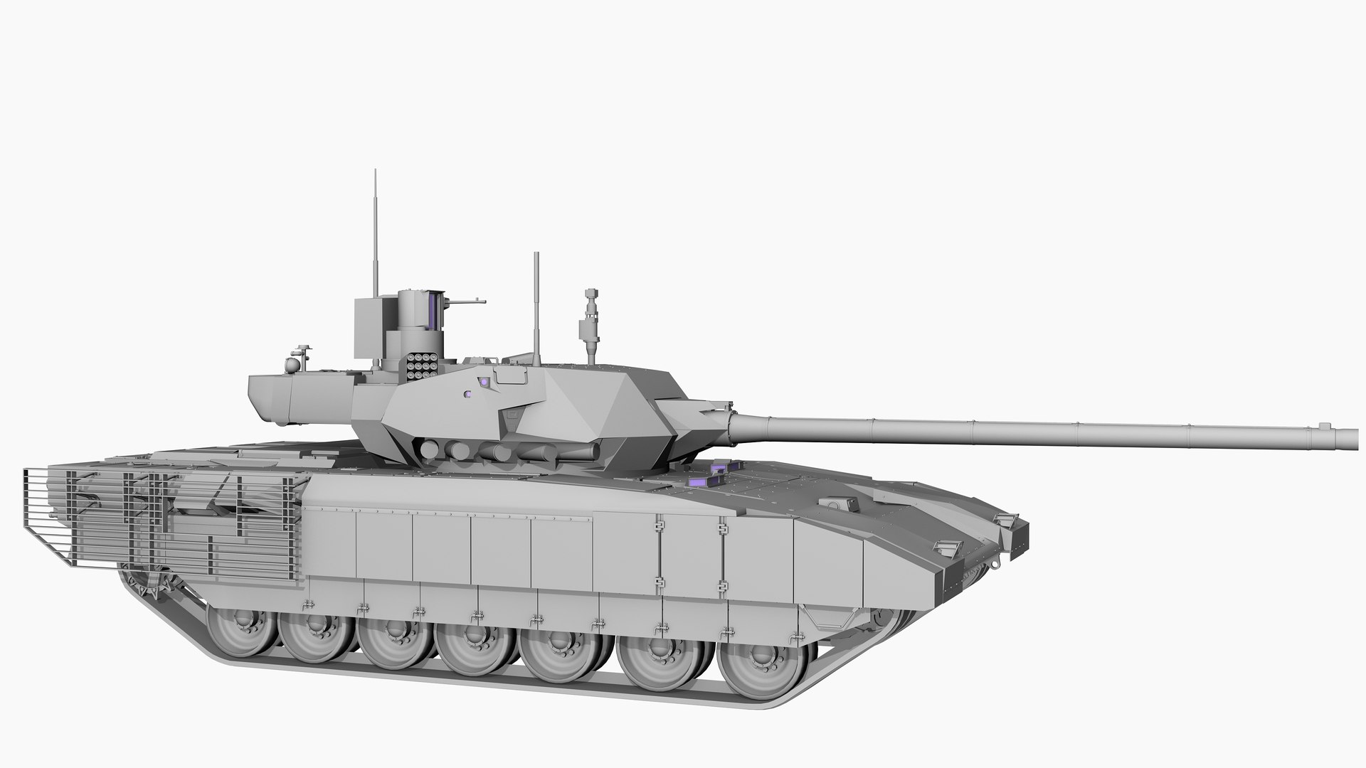 3D T-14 Armata Russian Mbt - TurboSquid 1395125