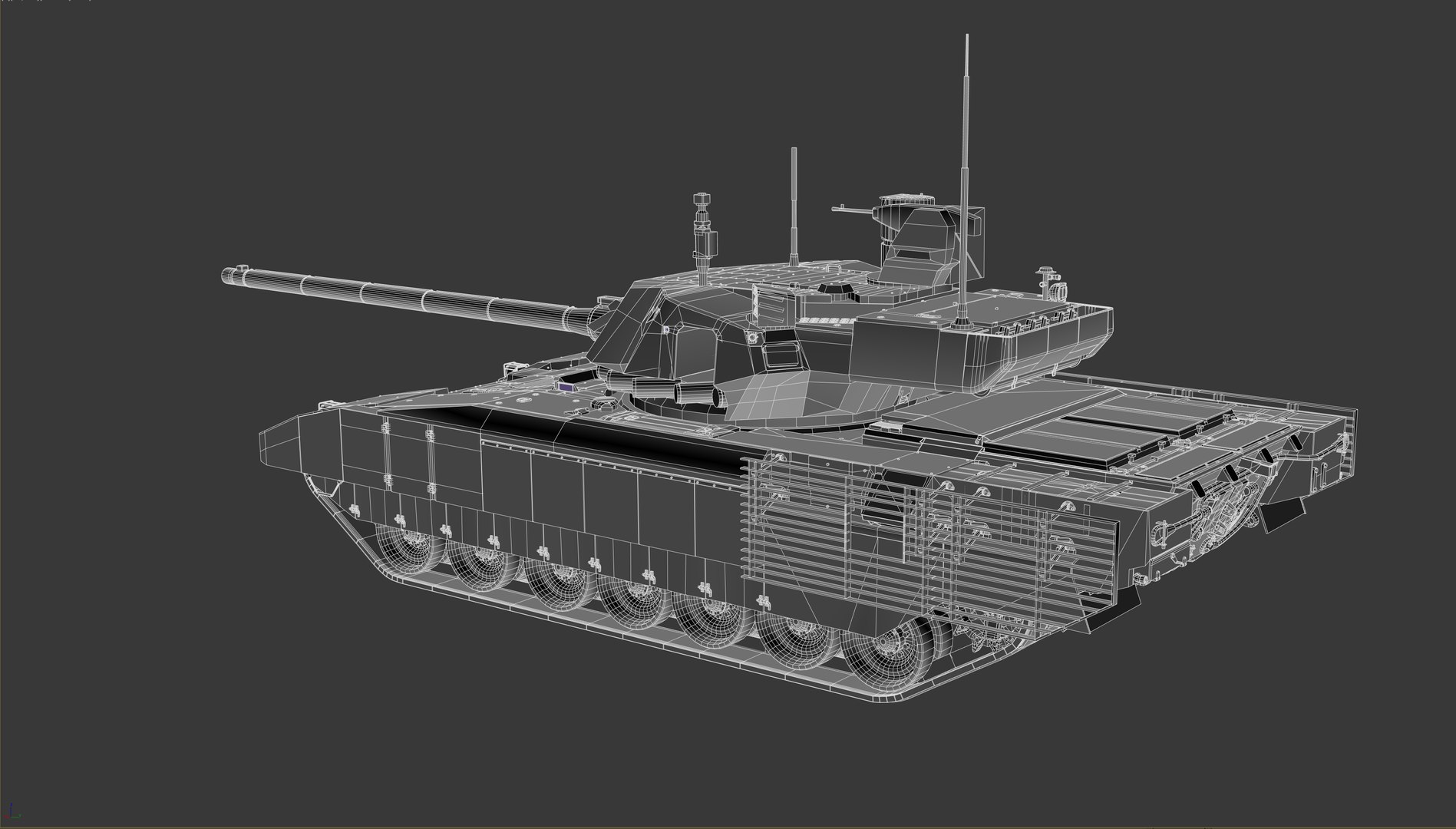 3D T-14 Armata Russian Mbt - TurboSquid 1395125