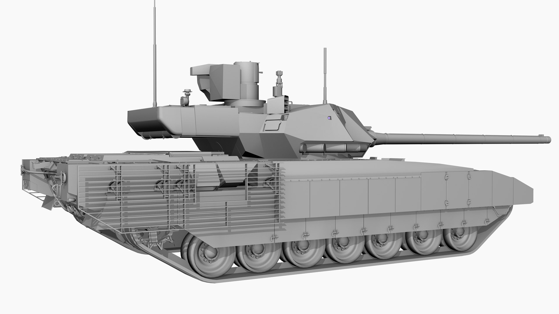 3D T-14 Armata Russian Mbt - TurboSquid 1395125