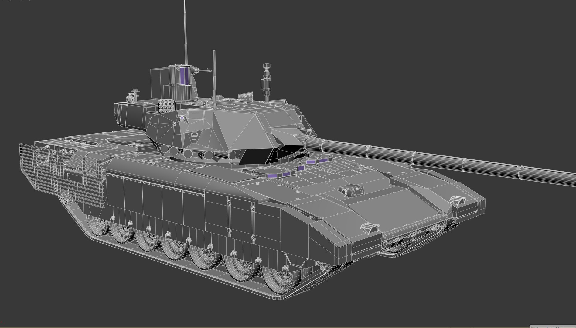 3D T-14 Armata Russian Mbt - TurboSquid 1395125