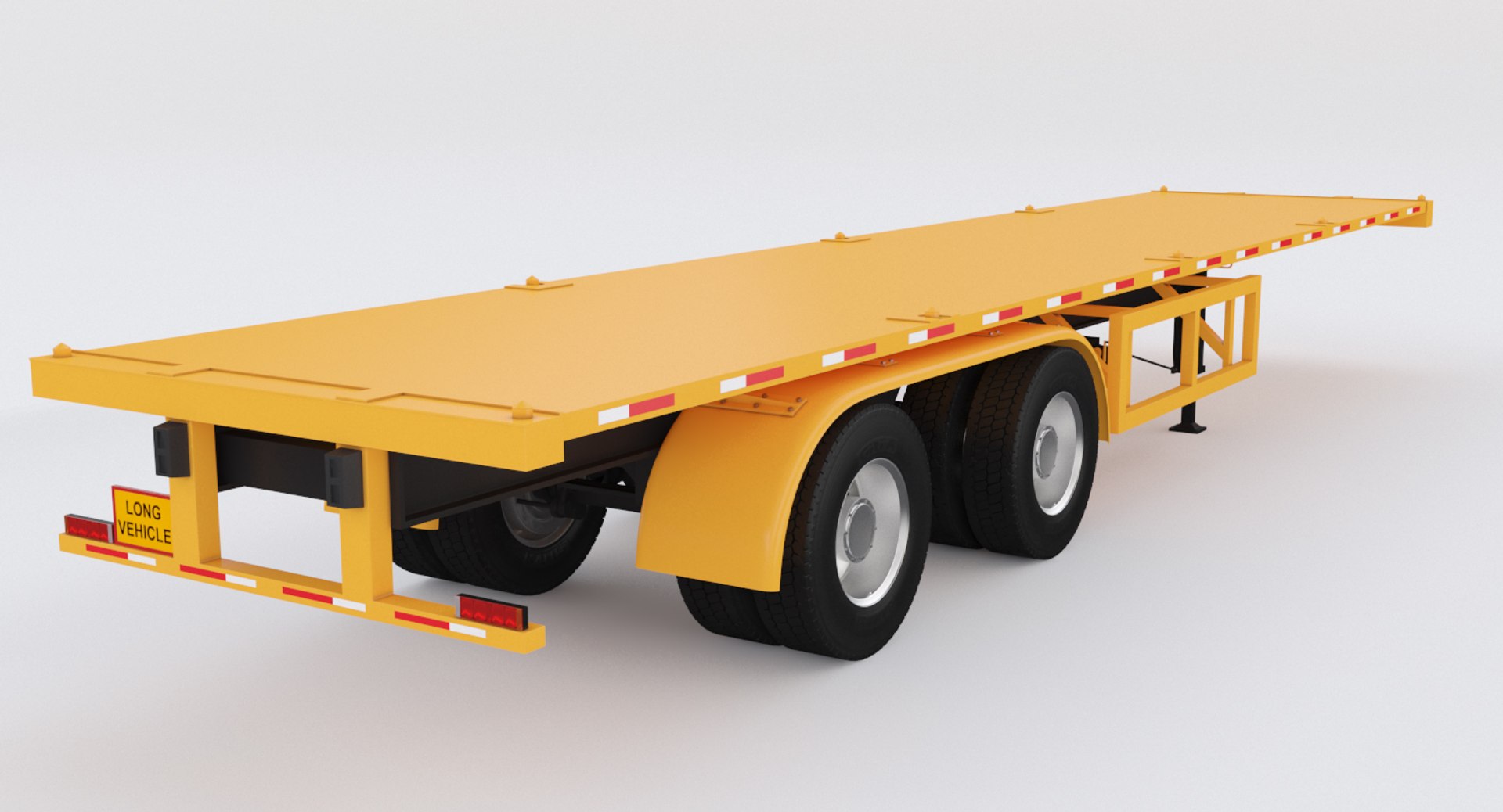 40ft Trailer Platform 3D Model - TurboSquid 1383888