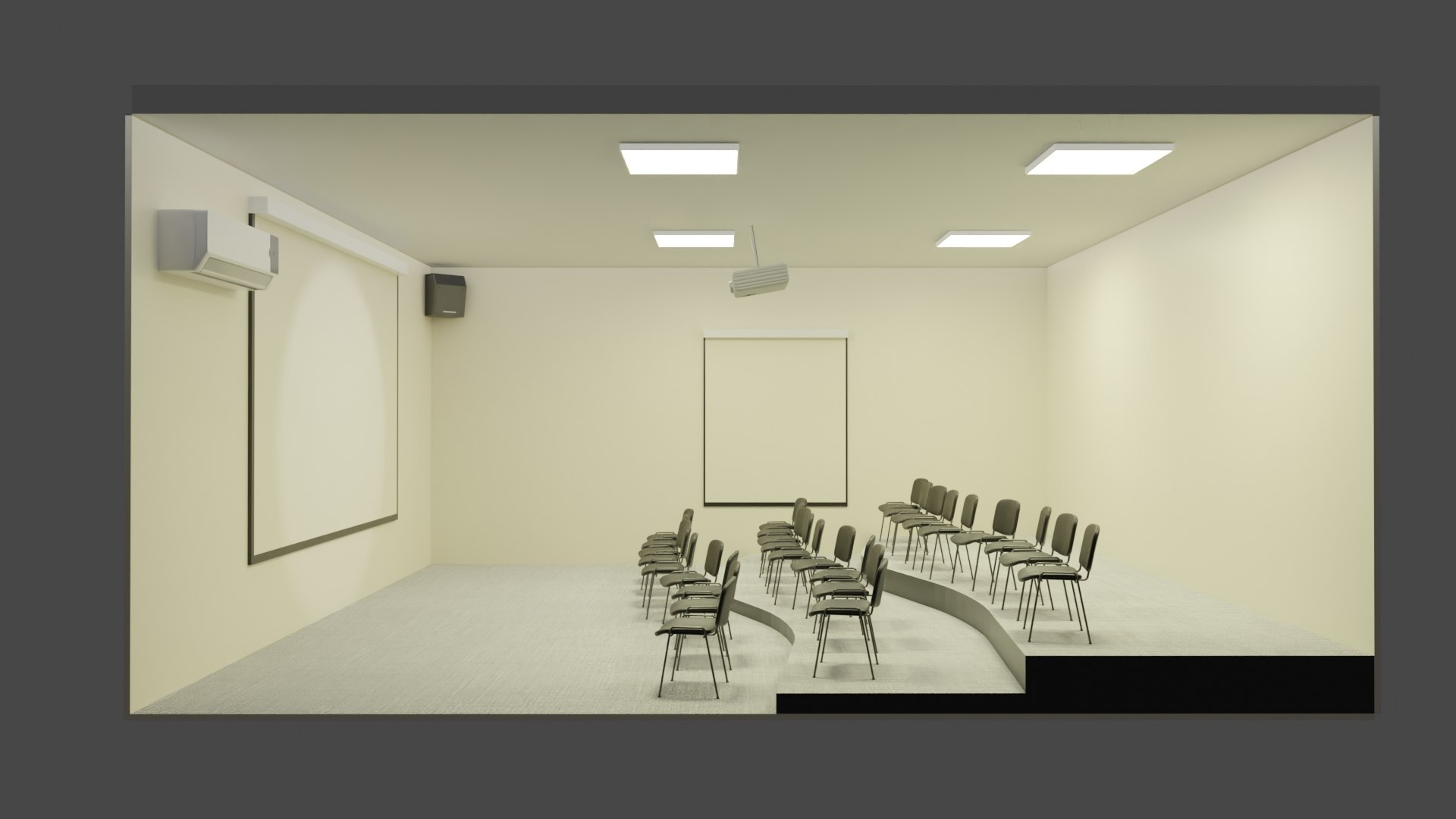 Presentation Room 3D Model - TurboSquid 1776181