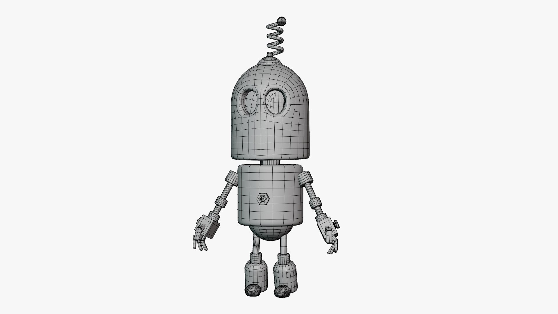 3D robot cartoon - TurboSquid 1685341
