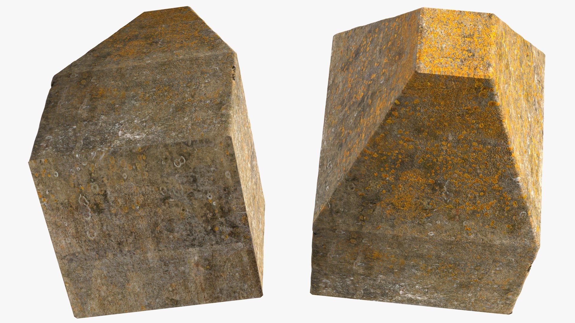 3D Concrete Dragon Teeth Tank Model - TurboSquid 1606755