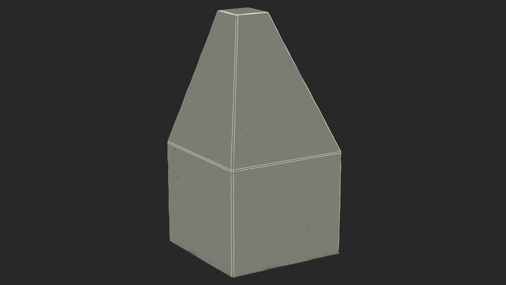 3D Concrete Dragon Teeth Tank Model - TurboSquid 1606755