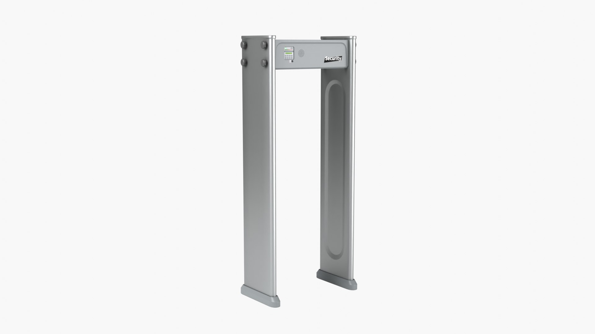 Metal Detector Gate Model - TurboSquid 2263835