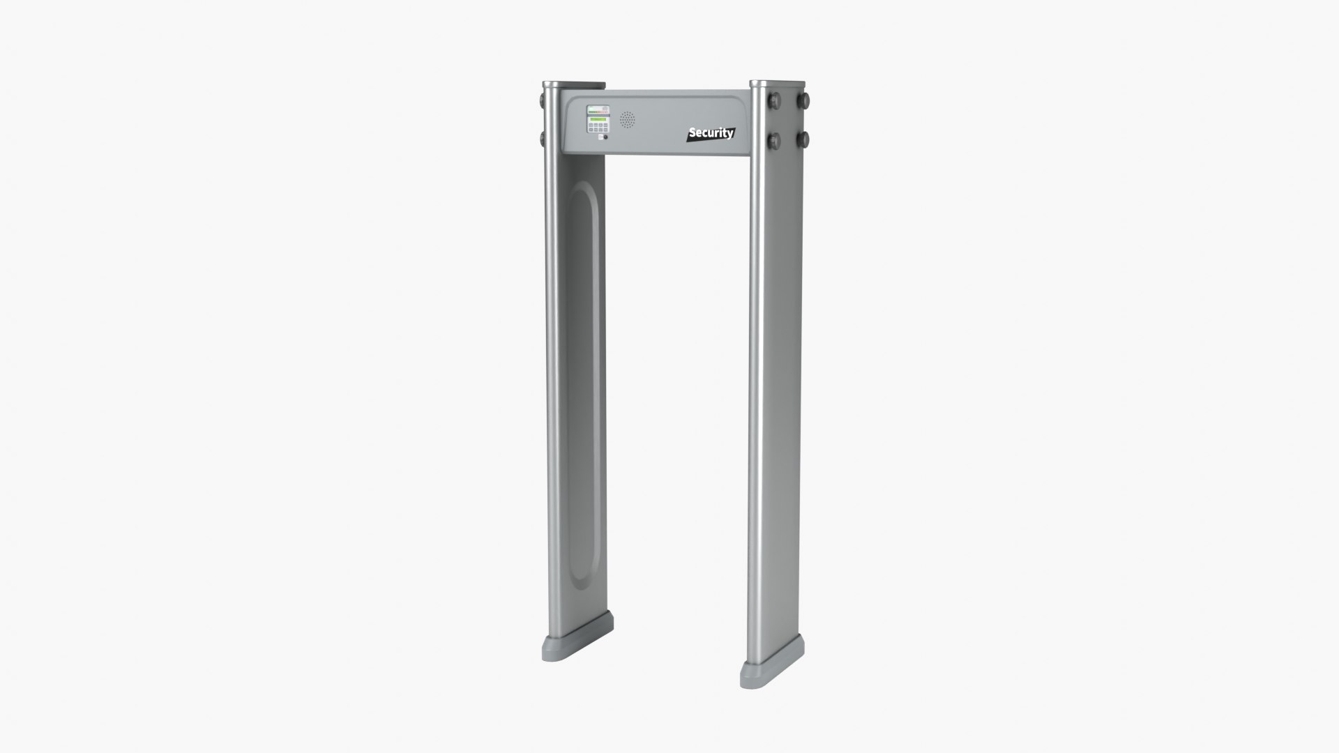 Metal Detector Gate Model - TurboSquid 2263835