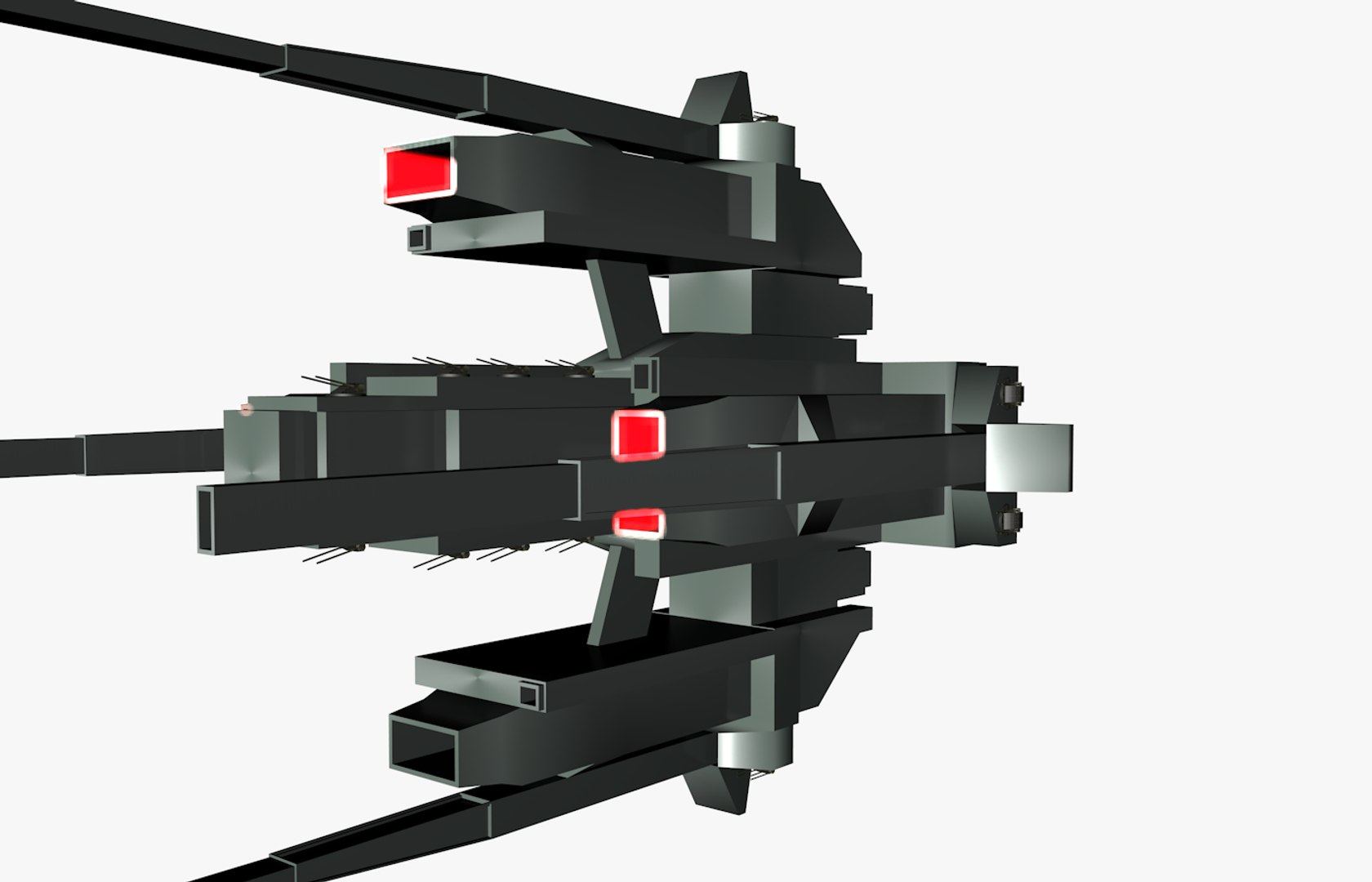 Capitalship Spacecraft 3d Model