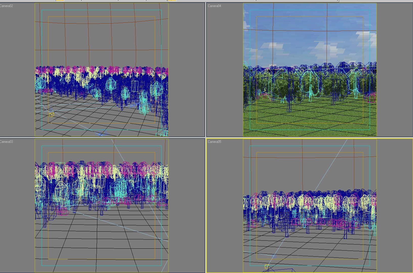 3d Landscape Environment Forest Model