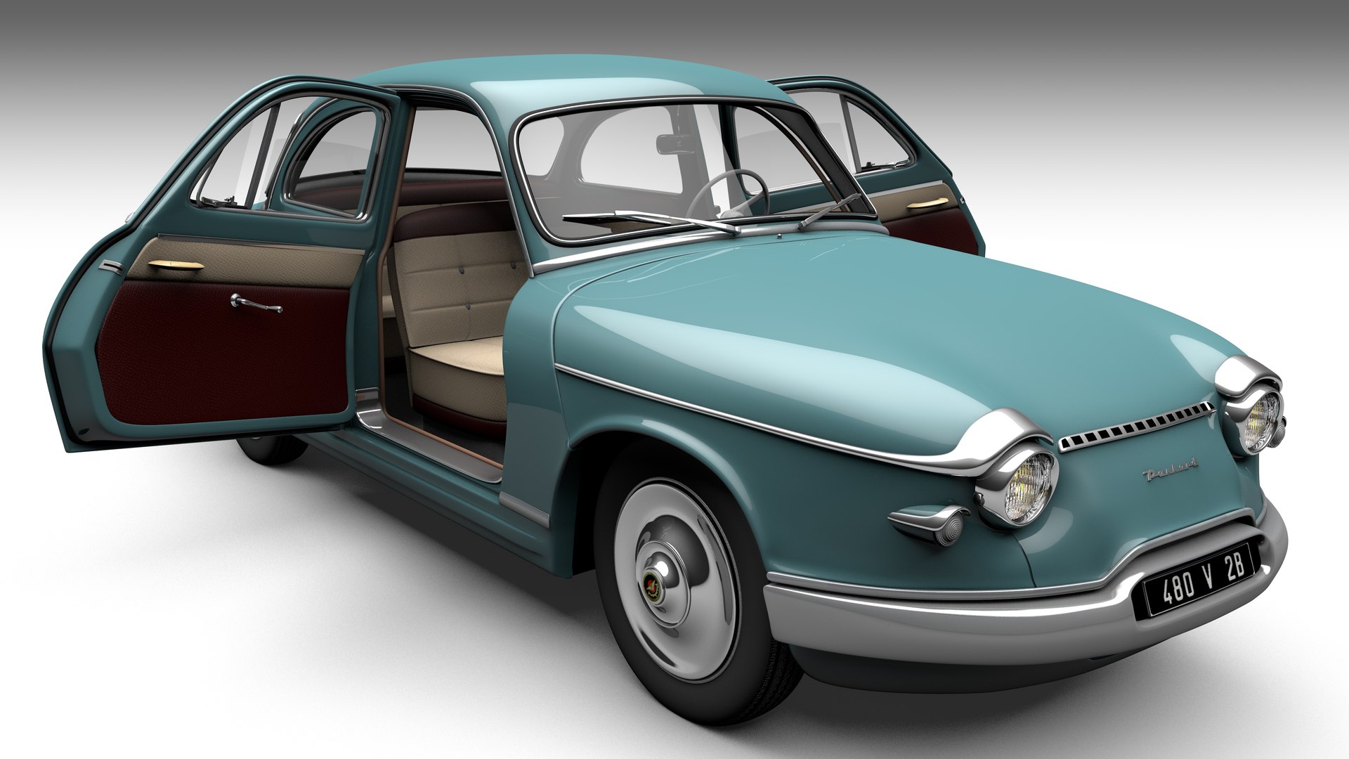 Panhard 3D Model - TurboSquid 1495770