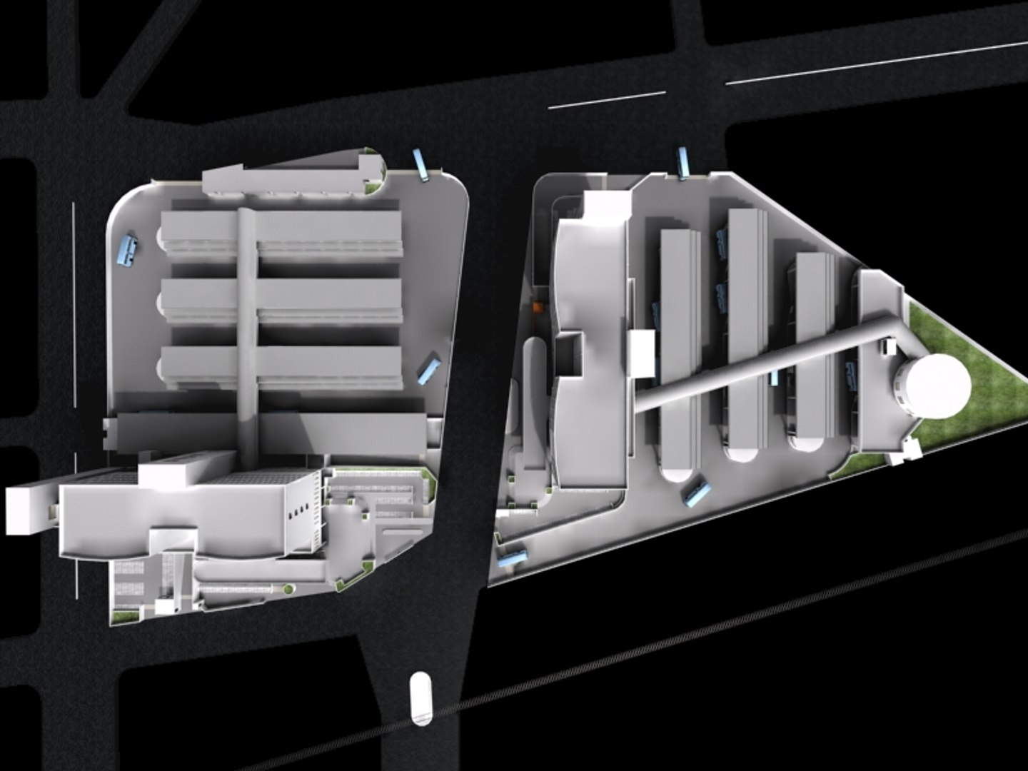 3d Bus Station