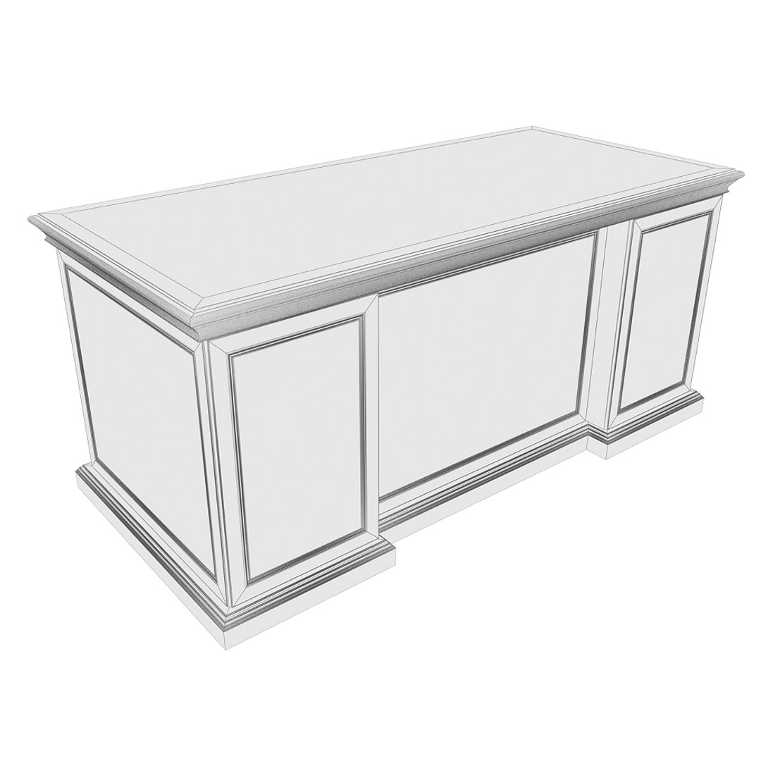 3d Writing Desk Model