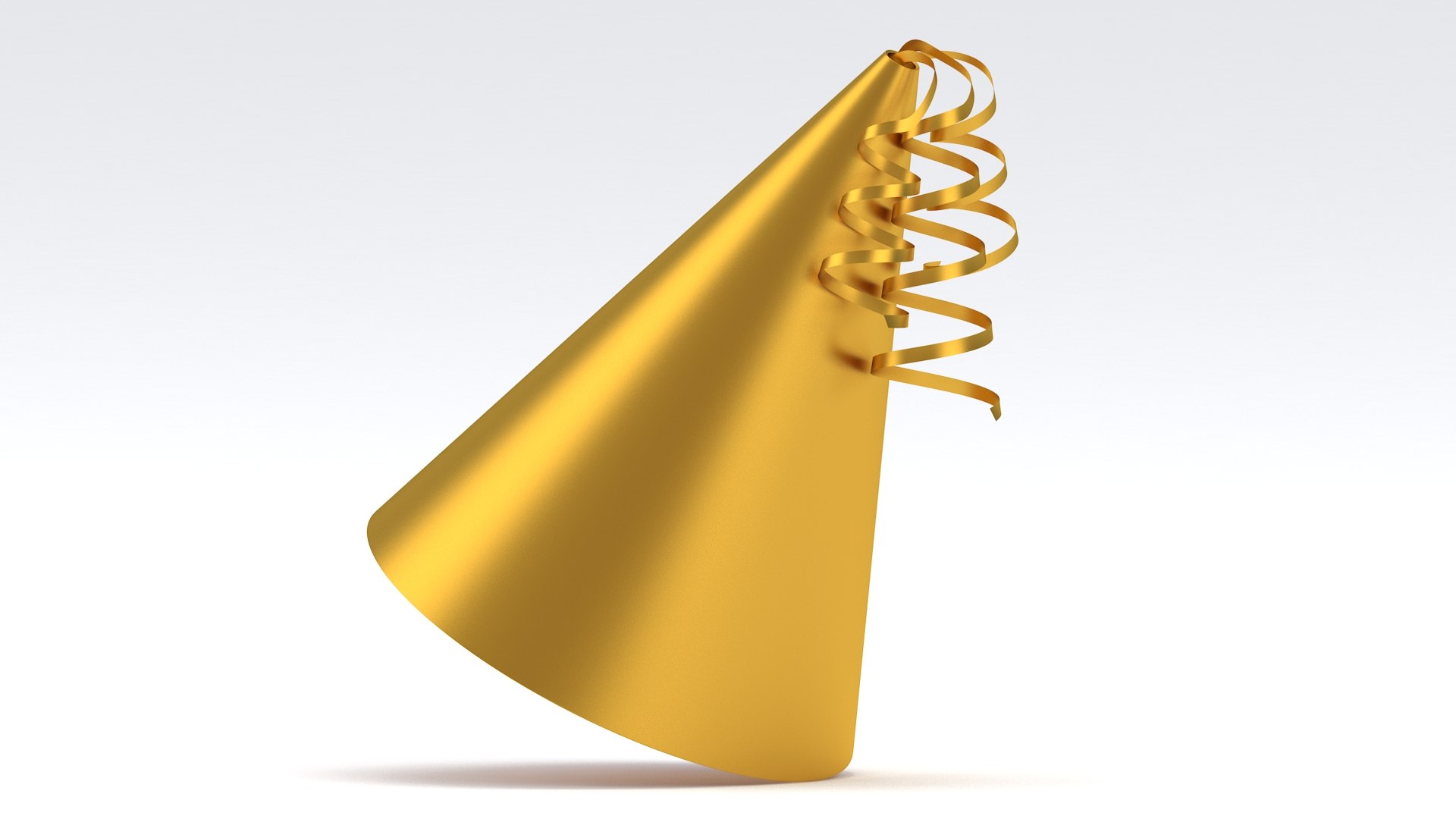 Party Hat Gold And Party Hat Silver 3D Model - TurboSquid 2176300