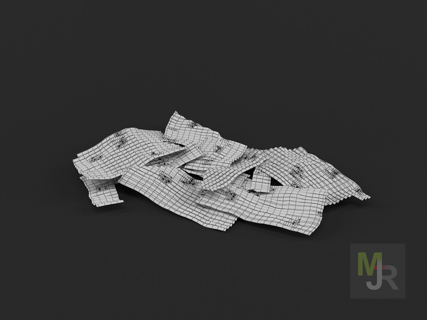 Corrugated Metal Pack Model - TurboSquid 1286435