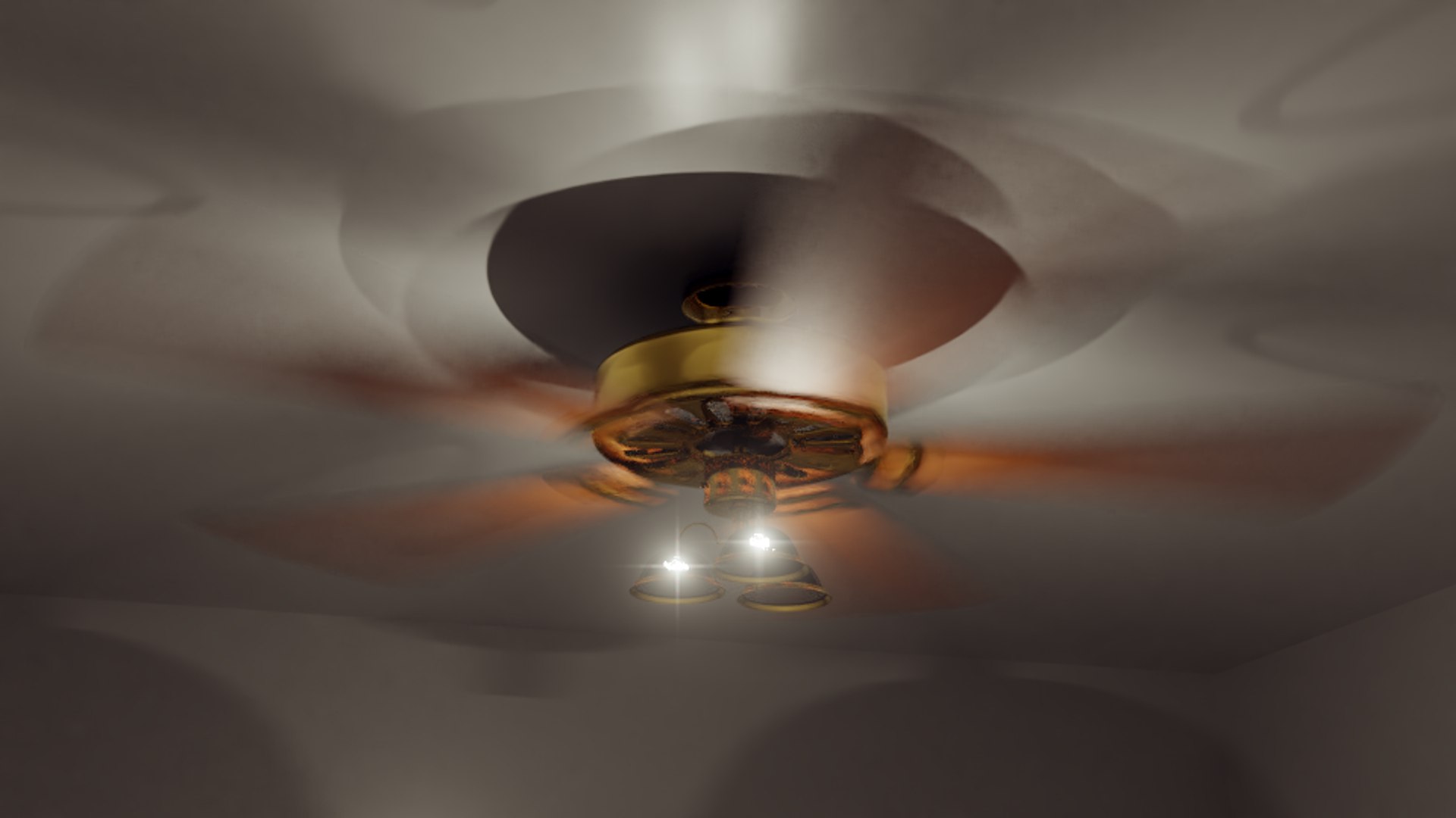 3D Ceiling Fan - TurboSquid 1341208