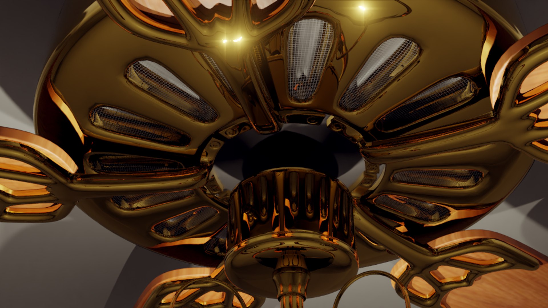 3D Ceiling Fan - TurboSquid 1341208