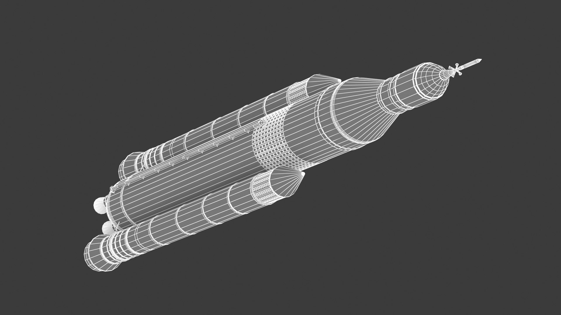 3D Sls Block Rocket - TurboSquid 1575341