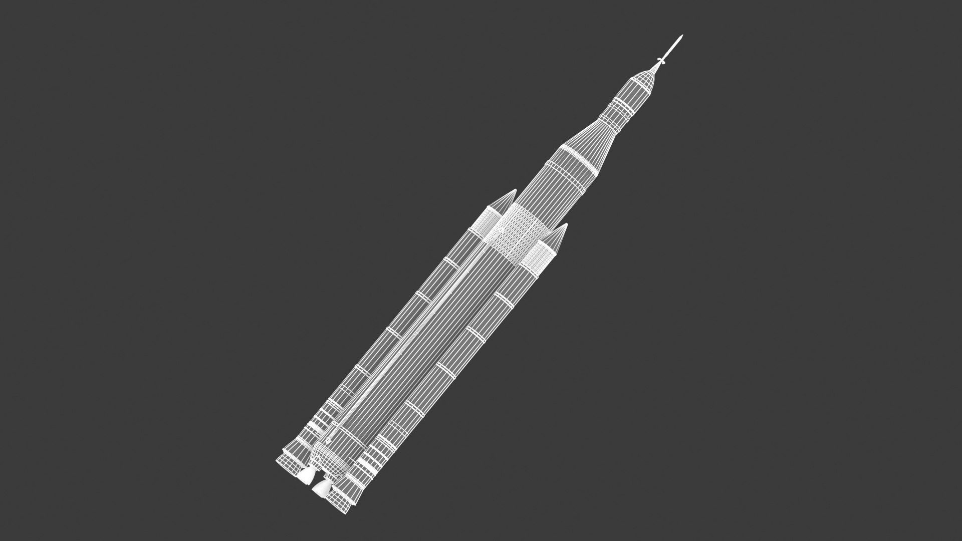 3D Sls Block Rocket - TurboSquid 1575341