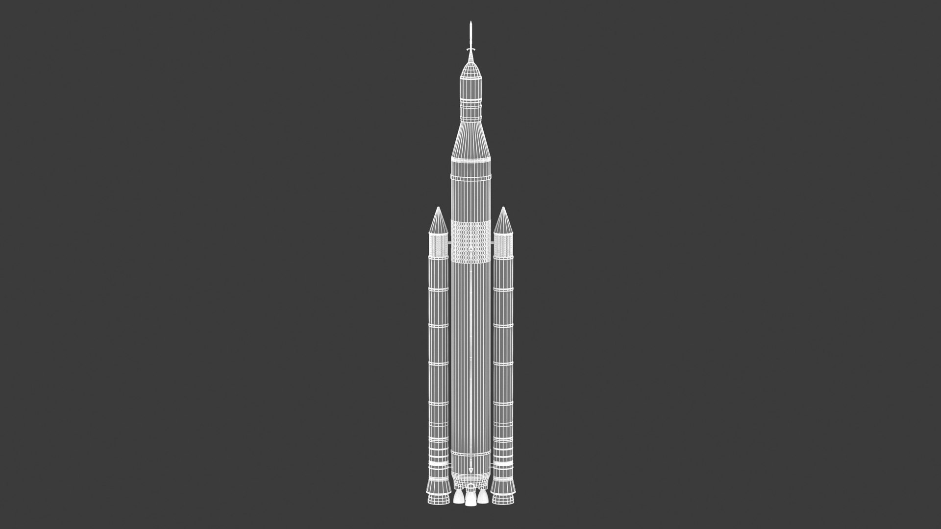 3D Sls Block Rocket - TurboSquid 1575341