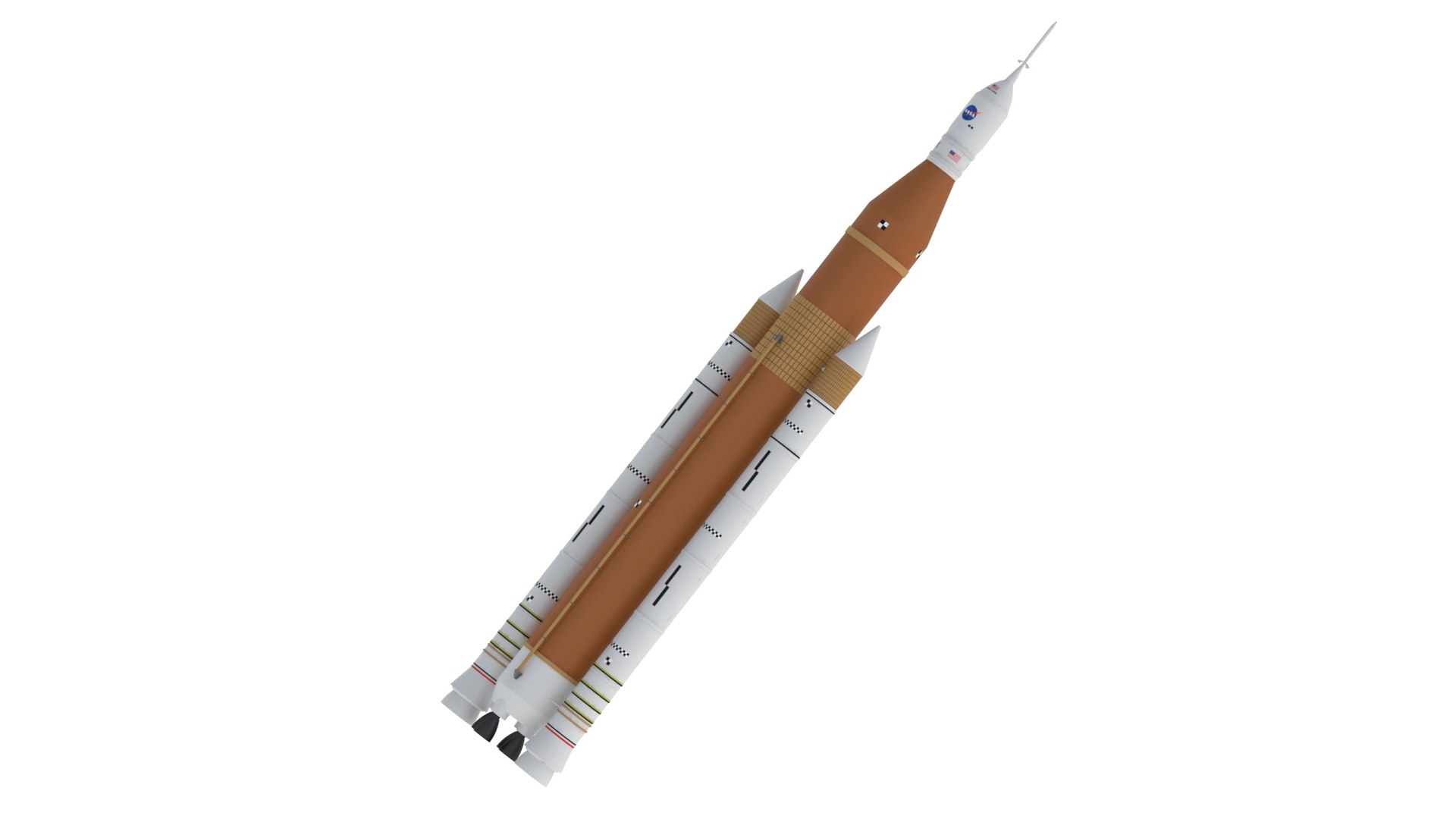 3D Sls Block Rocket - TurboSquid 1575341