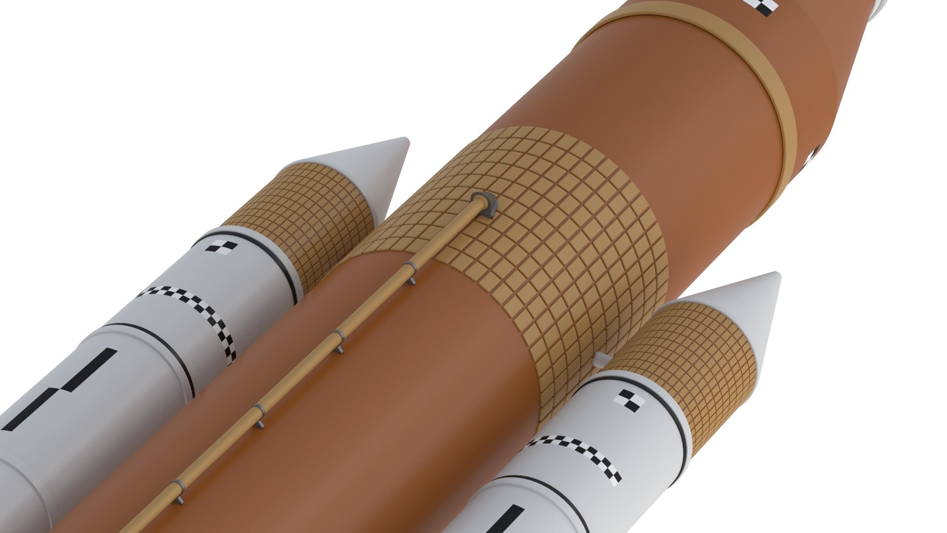 3D Sls Block Rocket - TurboSquid 1575341