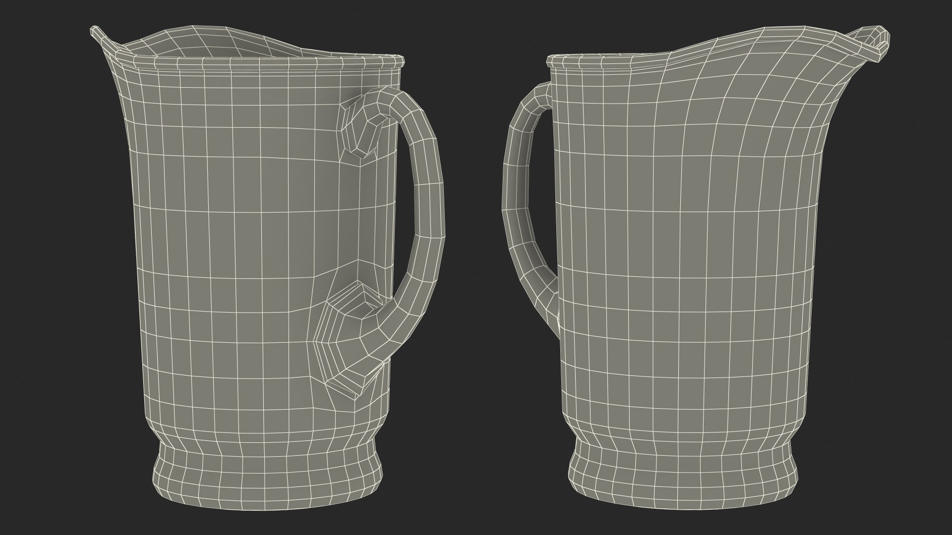 3D Glass Jugs With Water Collection 3 Model - TurboSquid 1978961