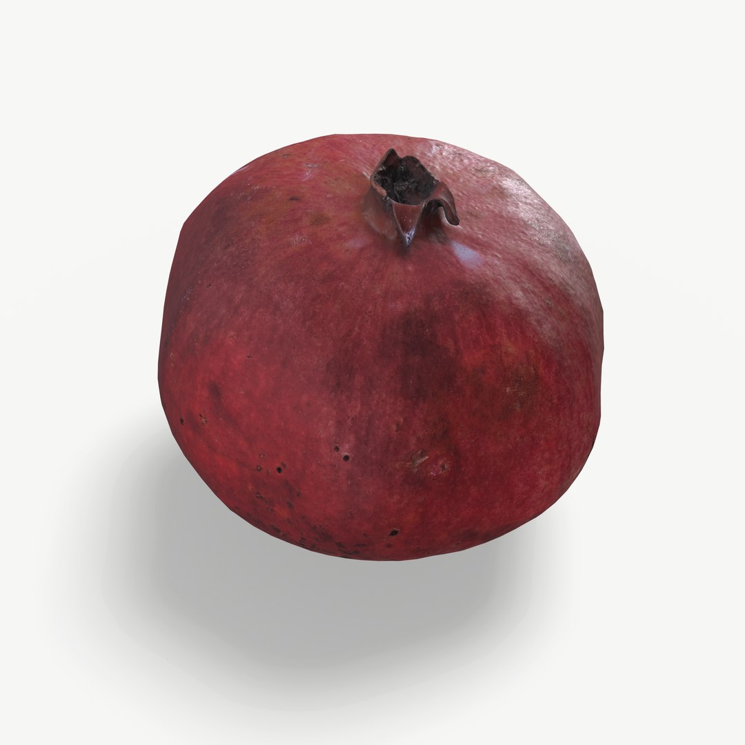 3D Model High Quality Scan Pomegranate - 2 - TurboSquid 2191191