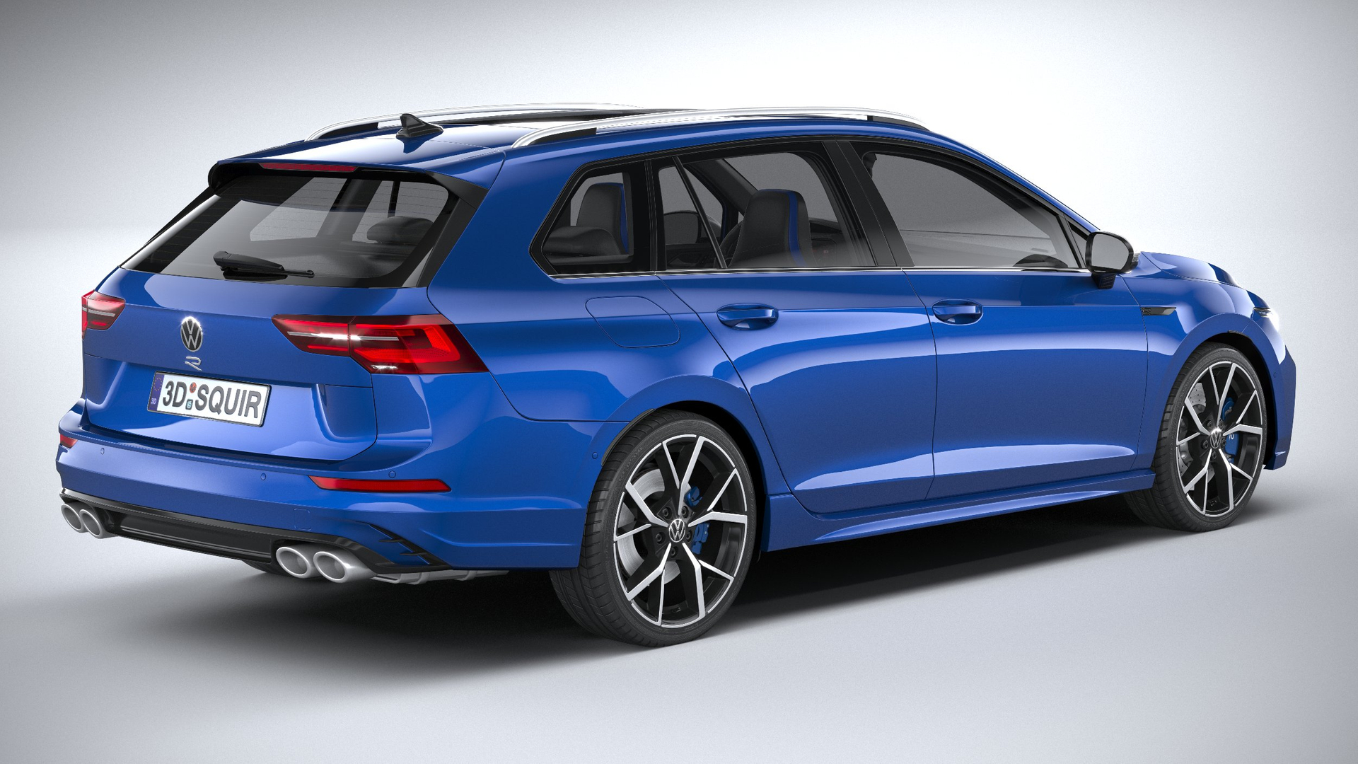 Volkswagen Golf R Kombi 2022 3D-Modell - TurboSquid 1760148